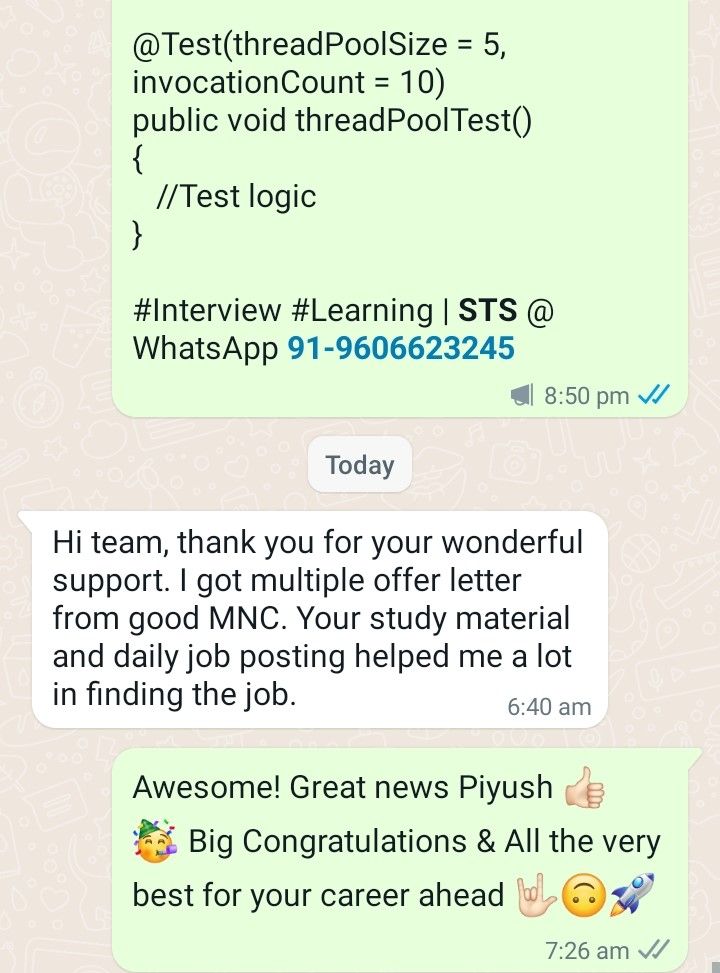 Software Testing Studio on LinkedIn: #whatsapp #softwaretestingstudio # ... Software Testing Studio on LinkedIn: #whatsapp #softwaretestingstudio # ...