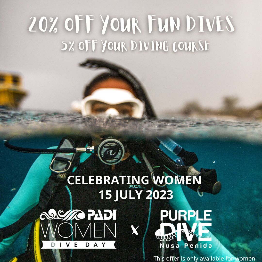Purple Dive Penida on LinkedIn: Dive into PADI Women's Dive Day ... Purple Dive Penida on LinkedIn: Dive into PADI Women's Dive Day ...