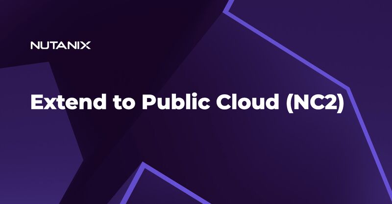 Nutanix Partners on LinkedIn: All new Nutanix Cloud Clusters messaging ... Nutanix Partners on LinkedIn: All new Nutanix Cloud Clusters messaging ...