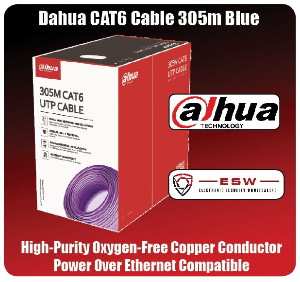 Electronic Security Wholesalers on LinkedIn: Dahua CAT6 Cable 305m ... Electronic Security Wholesalers on LinkedIn: Dahua CAT6 Cable 305m ...