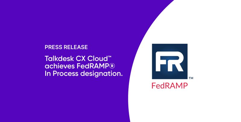 Talkdesk on LinkedIn: Talkdesk CX Cloud™ Achieves FedRAMP® In Process ... Talkdesk on LinkedIn: Talkdesk CX Cloud™ Achieves FedRAMP® In Process ...