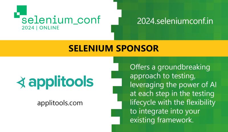 Selenium Conference (India) on LinkedIn: #seleniumconf #qualityengineering Selenium Conference (India) on LinkedIn: #seleniumconf #qualityengineering