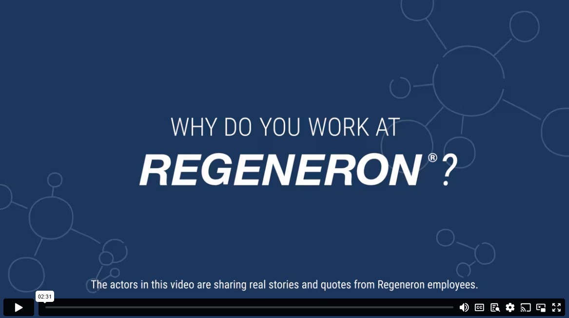 Regeneron on LinkedIn: Why do you work at Regeneron? Regeneron on LinkedIn: Why do you work at Regeneron?