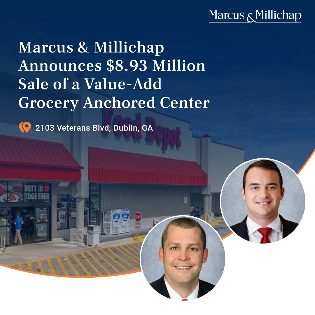 Marcus & Millichap Southeast on LinkedIn: Marcus & Millichap Announces ... Marcus & Millichap Southeast on LinkedIn: Marcus & Millichap Announces ...