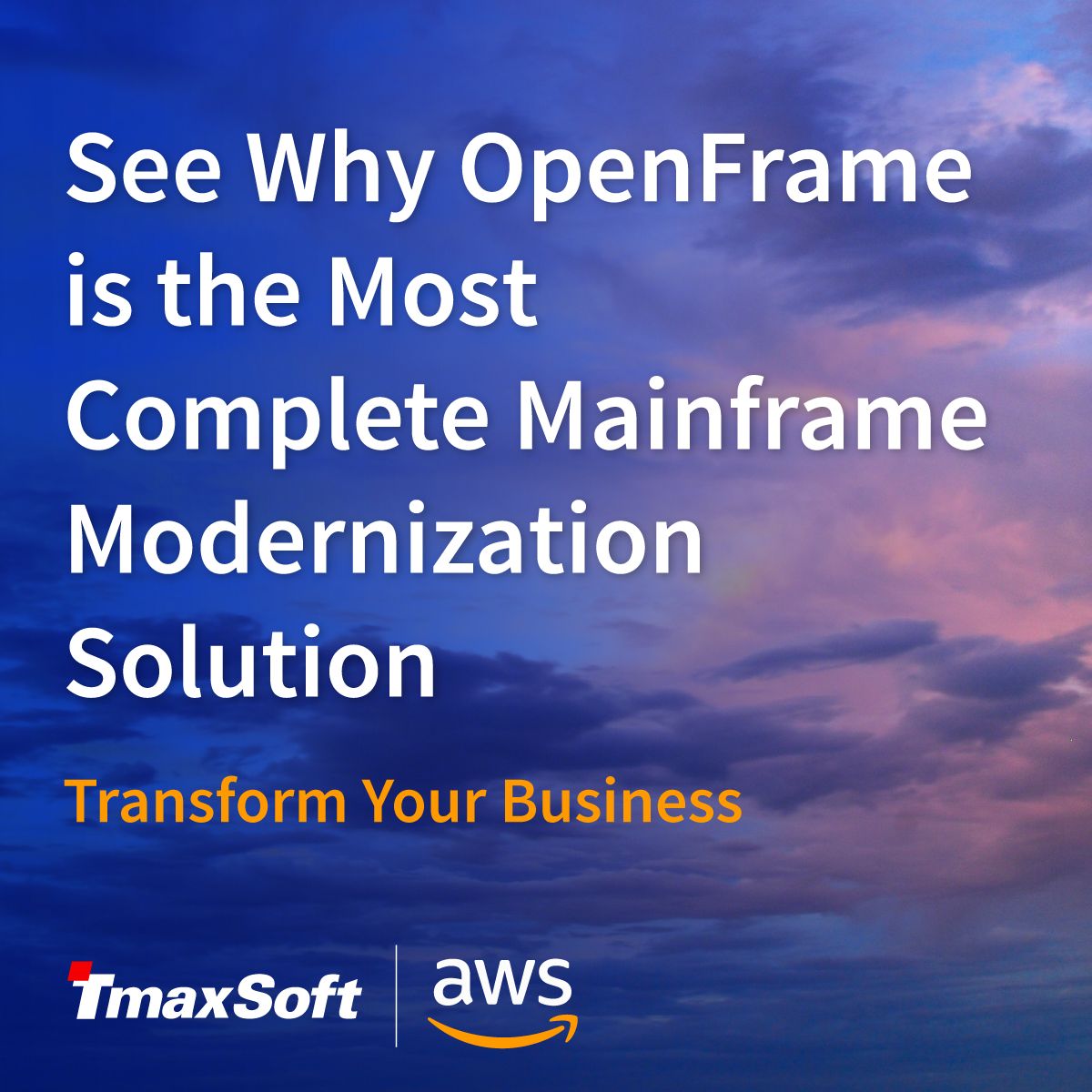 TMAXSOFT on LinkedIn: #mainframe #openframe #tmaxsoft #aws #openframe # ... TMAXSOFT on LinkedIn: #mainframe #openframe #tmaxsoft #aws #openframe # ...