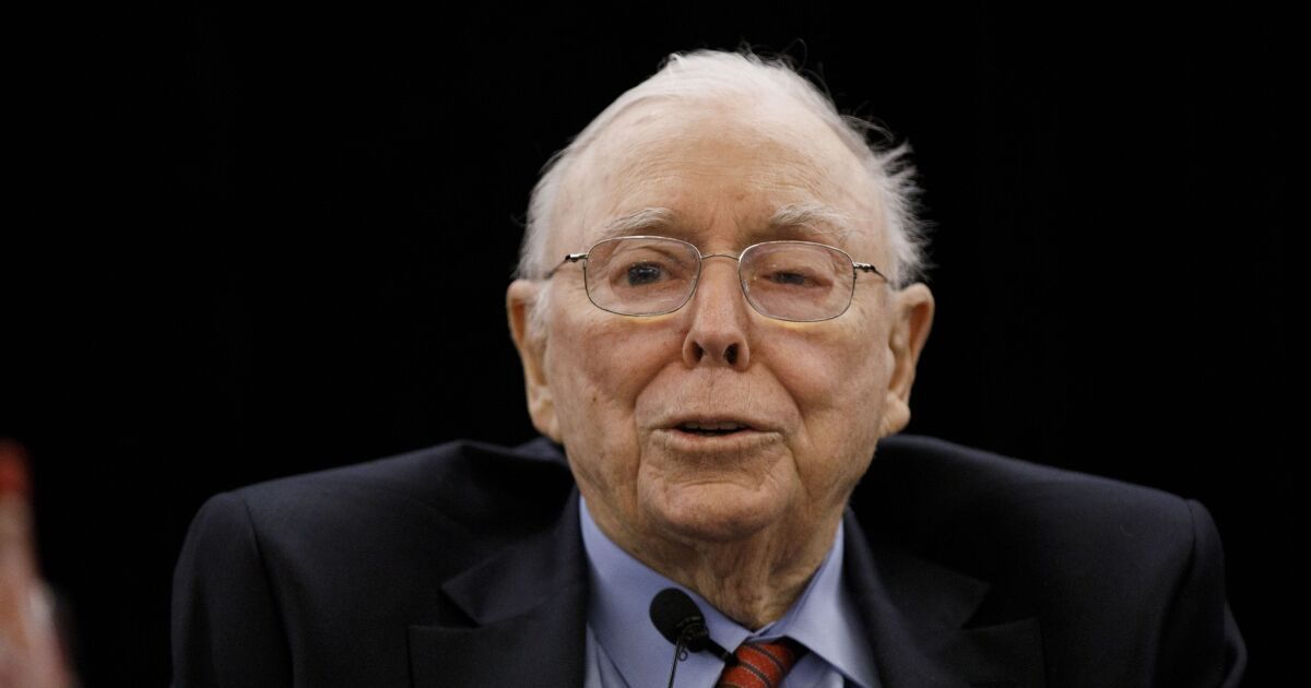 Financial Planning on LinkedIn: Charlie Munger, famed investor and ... Financial Planning on LinkedIn: Charlie Munger, famed investor and ...