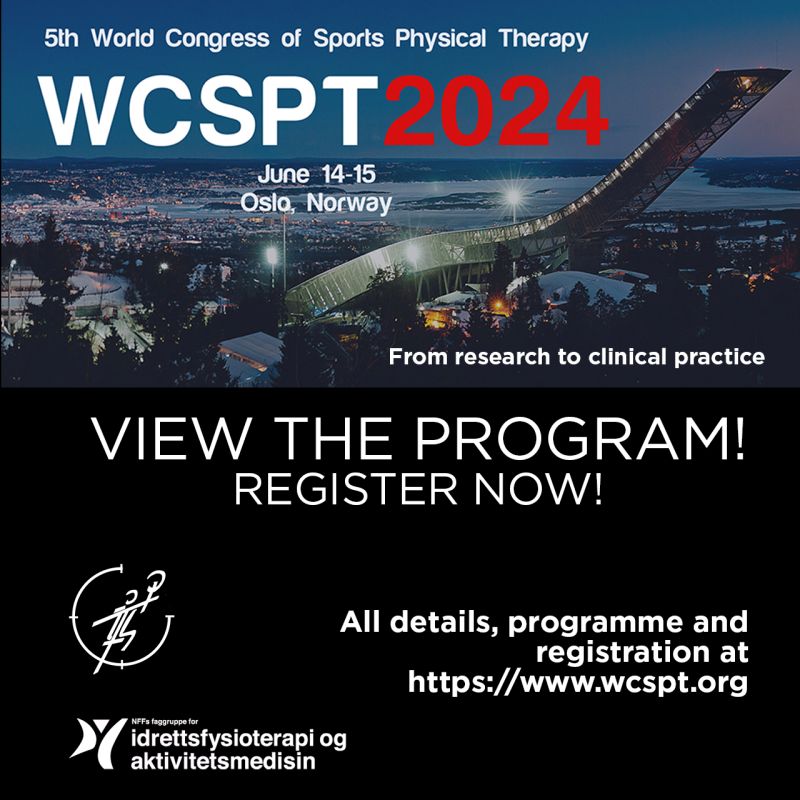 International Federation of Sports Physical Therapy on LinkedIn: Fifth ... International Federation of Sports Physical Therapy on LinkedIn: Fifth ...