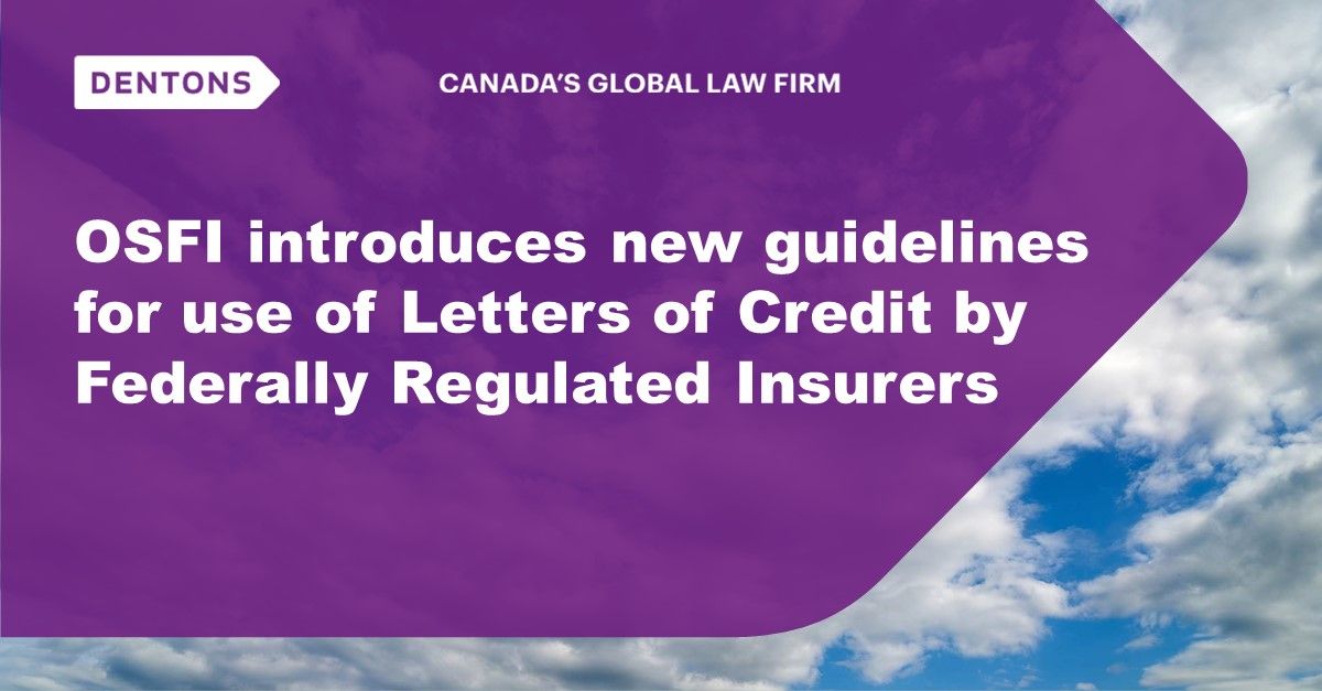 OSFI's new guidelines for LOC approvals | Henry Chang posted on the ... OSFI's new guidelines for LOC approvals | Henry Chang posted on the ...