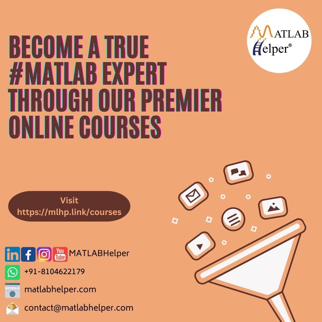 MATLAB Helper ® on LinkedIn: #matlab MATLAB Helper ® on LinkedIn: #matlab