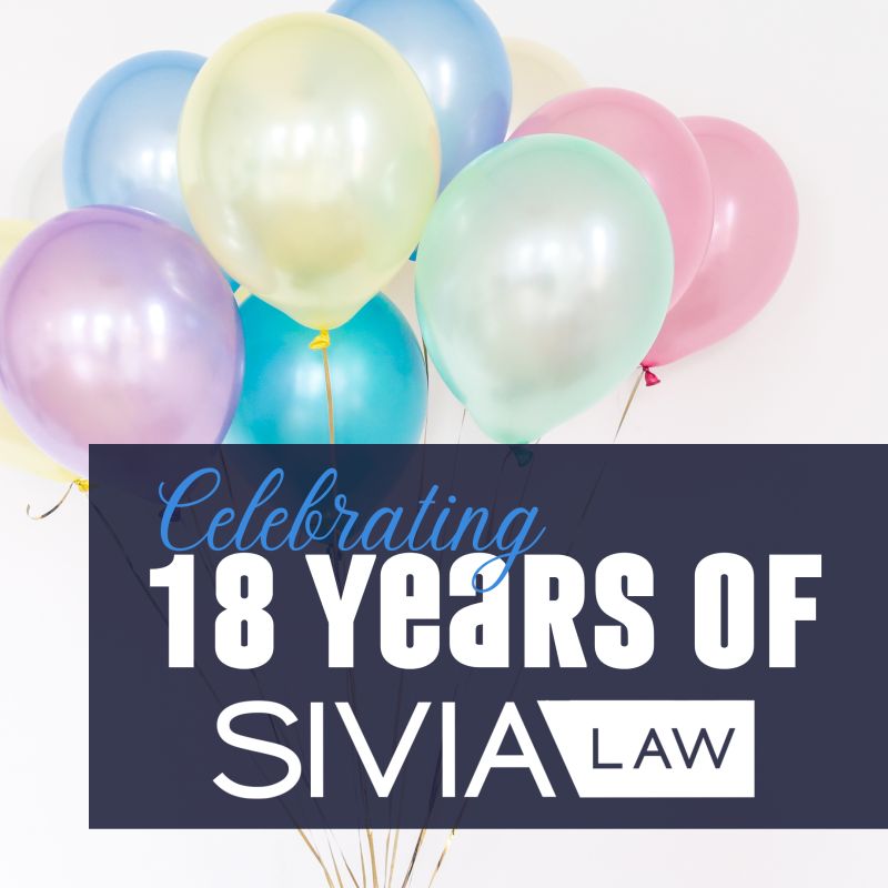 Sivia Law on LinkedIn: To celebrate 18 years of Sivia Law, we are ... Sivia Law on LinkedIn: To celebrate 18 years of Sivia Law, we are ...