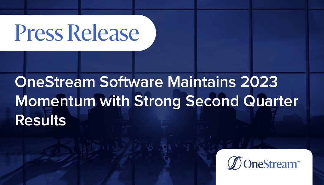 OneStream Software on LinkedIn: OneStream Software Maintains 2023 ... OneStream Software on LinkedIn: OneStream Software Maintains 2023 ...