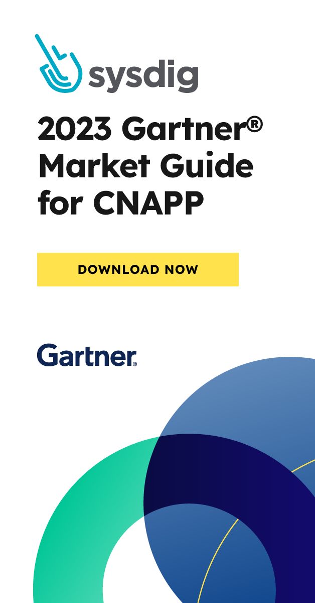 Sysdig on LinkedIn: Gartner Market Guide for Cloud-Native Application ... Sysdig on LinkedIn: Gartner Market Guide for Cloud-Native Application ...