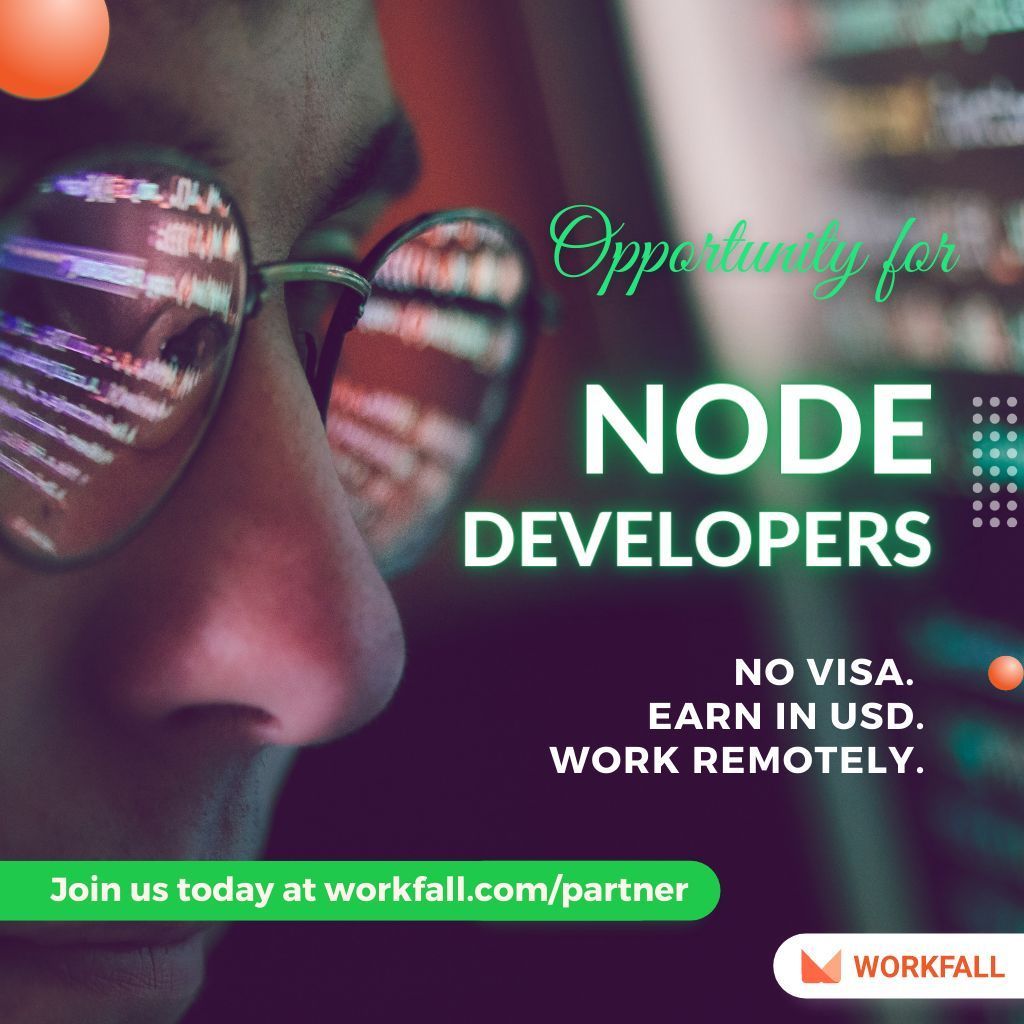 Workfall on LinkedIn: #node #workfall #coders #developers #nodejs Workfall on LinkedIn: #node #workfall #coders #developers #nodejs