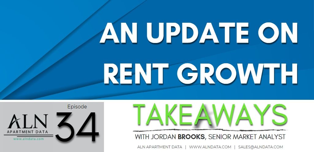 ALN Apartment Data on LinkedIn: Takeaways Episode 34 ALN Apartment Data on LinkedIn: Takeaways Episode 34