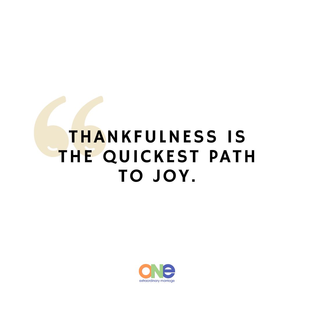 ONE Extraordinary Marriage on LinkedIn: Expressing thankfulness is a ... ONE Extraordinary Marriage on LinkedIn: Expressing thankfulness is a ...
