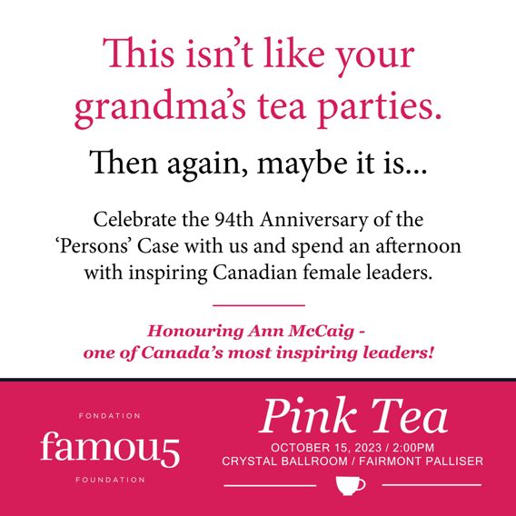 Famous 5 Foundation on LinkedIn: #pinktea #famous5foundation #famous5 # ... Famous 5 Foundation on LinkedIn: #pinktea #famous5foundation #famous5 # ...