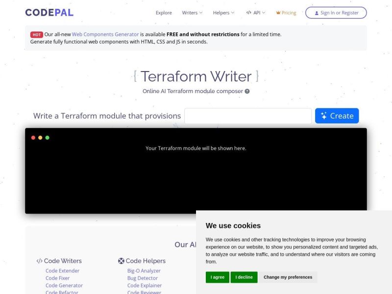 Erik Osterman (Cloud Posse) on LinkedIn: Online AI Terraform Writer ... Erik Osterman (Cloud Posse) on LinkedIn: Online AI Terraform Writer ...