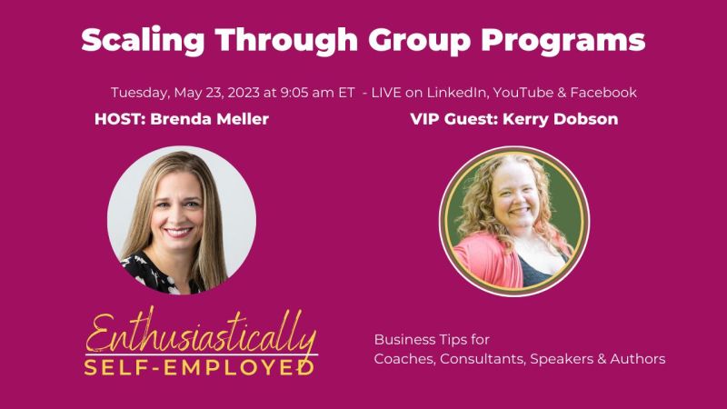 Kerry Dobson on LinkedIn: Tuesday, 5/23 with Kerry Dobson on Scaling ... Kerry Dobson on LinkedIn: Tuesday, 5/23 with Kerry Dobson on Scaling ...
