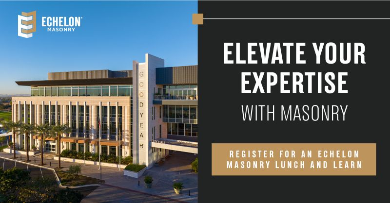 Echelon Masonry on LinkedIn: Masonry & Architecture CEUs: Echelon Lunch ... Echelon Masonry on LinkedIn: Masonry & Architecture CEUs: Echelon Lunch ...