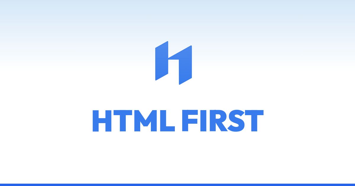 Geshan Manandhar on LinkedIn: HTML First Geshan Manandhar on LinkedIn: HTML First