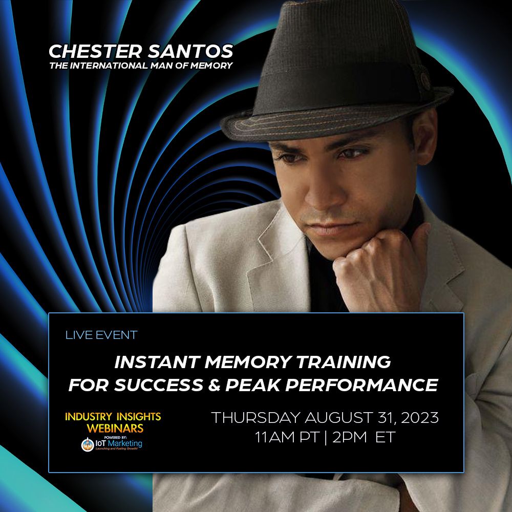 Johannes Beekman (M.Sc, MBA) on LinkedIn: #instantmemorytraining # ... Johannes Beekman (M.Sc, MBA) on LinkedIn: #instantmemorytraining # ...