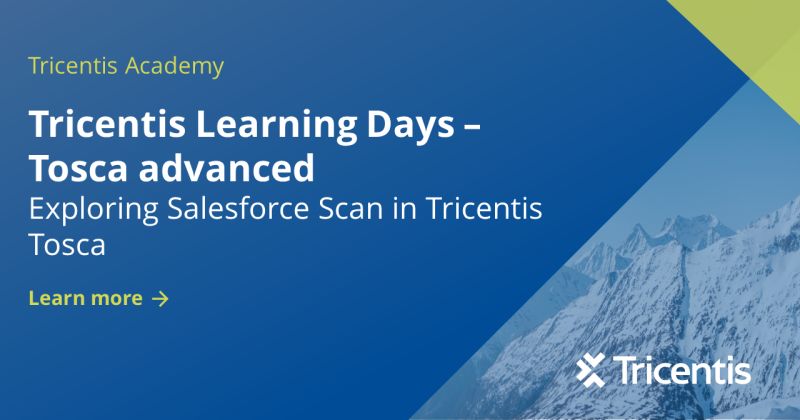 Tricentis on LinkedIn: Tricentis Learning Days - Tosca Advanced Tricentis on LinkedIn: Tricentis Learning Days - Tosca Advanced