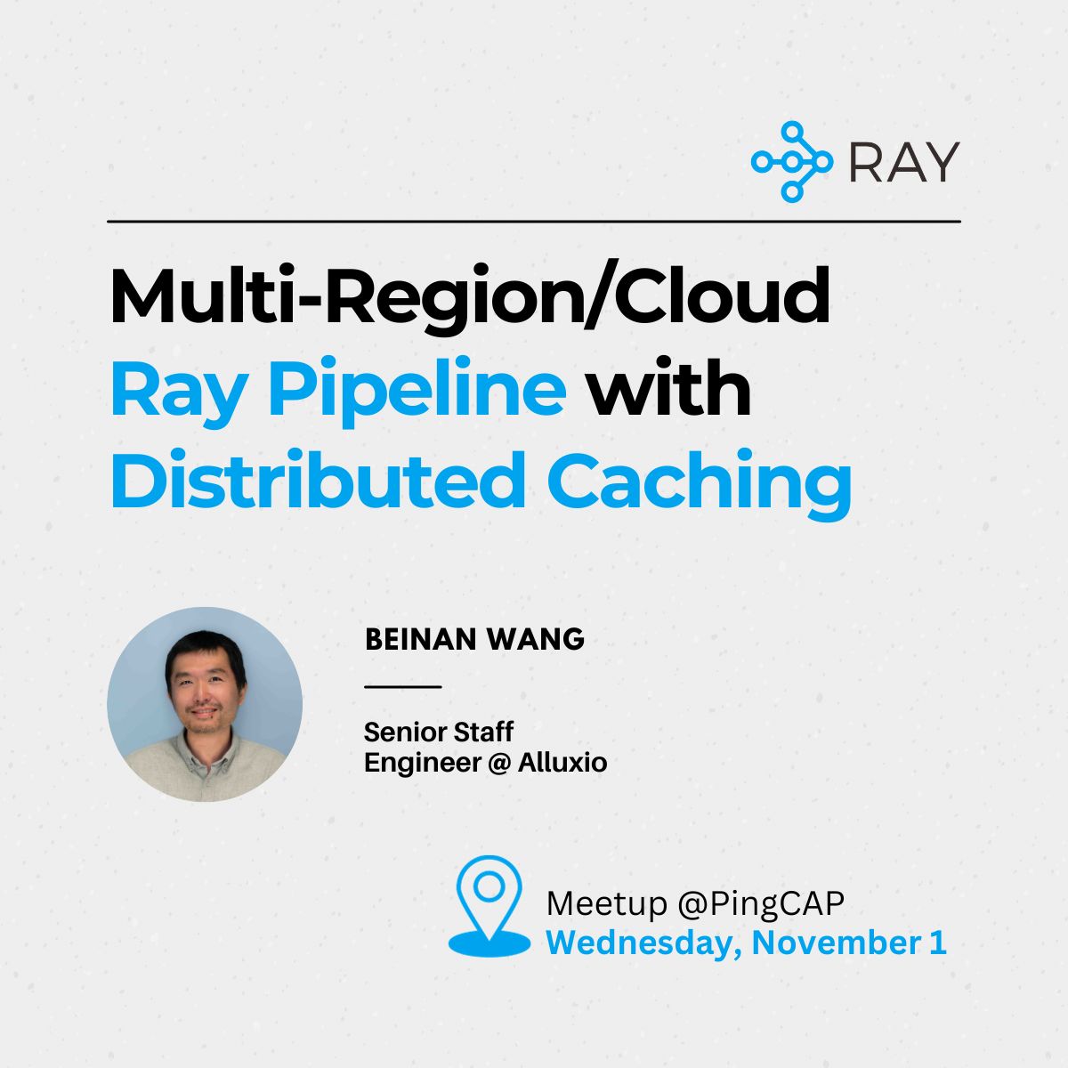 Alluxio on LinkedIn: Bay Area Ray Community Meetup · Luma Alluxio on LinkedIn: Bay Area Ray Community Meetup · Luma