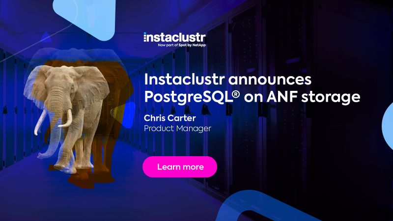 Instaclustr on LinkedIn: Instaclustr Announces PostgreSQL® on ANF Storage Instaclustr on LinkedIn: Instaclustr Announces PostgreSQL® on ANF Storage