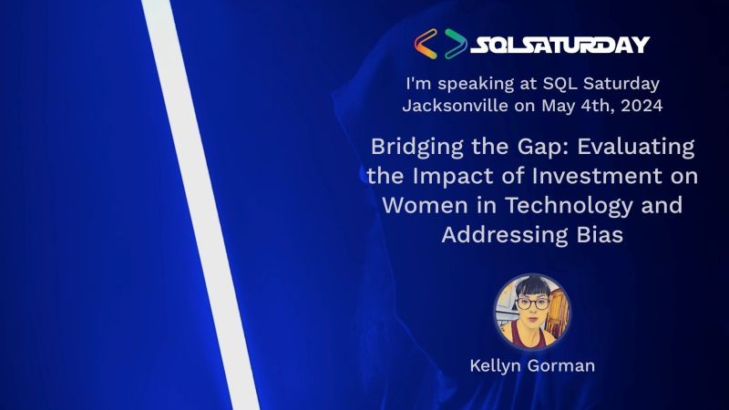 Kellyn Gorman on LinkedIn: #wit #sqlsatjax Kellyn Gorman on LinkedIn: #wit #sqlsatjax