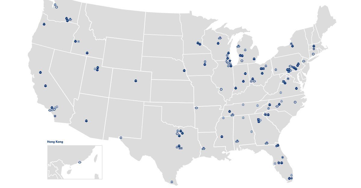 Packaging Corporation of America on LinkedIn: Locations | Packaging ... Packaging Corporation of America on LinkedIn: Locations | Packaging ...