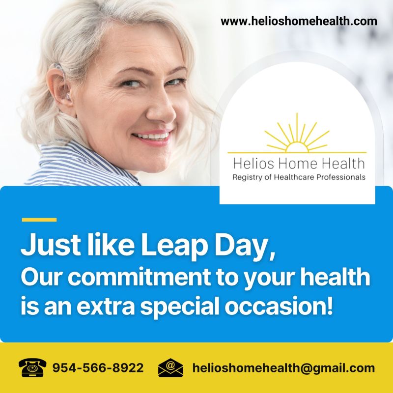 Helios Home Health on LinkedIn: #leapday #healthcare Helios Home Health on LinkedIn: #leapday #healthcare