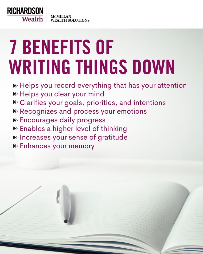 How pen to paper can boost your financial well-being | Kathy McMillan ... How pen to paper can boost your financial well-being | Kathy McMillan ...