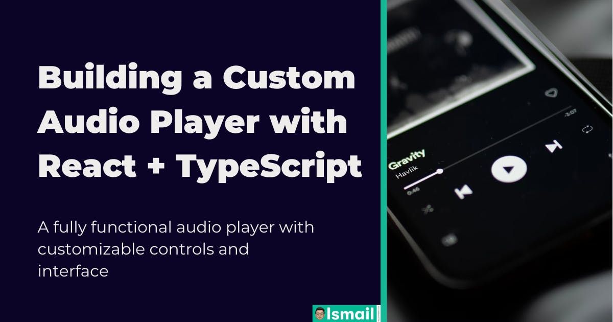 Hashnode on LinkedIn: Building a Custom Audio Player with React ... Hashnode on LinkedIn: Building a Custom Audio Player with React ...