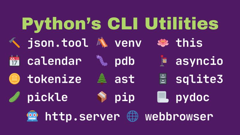 Trey Hunner on LinkedIn: Python's many command-line utilities Trey Hunner on LinkedIn: Python's many command-line utilities