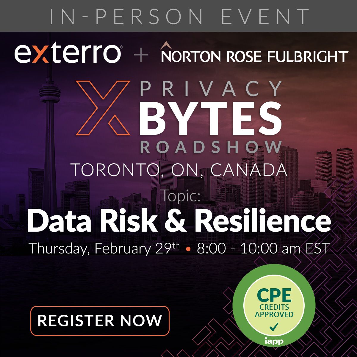 Rachelle MacKay on LinkedIn: Privacy Bytes Roadshow : Data Risk ... Rachelle MacKay on LinkedIn: Privacy Bytes Roadshow : Data Risk ...