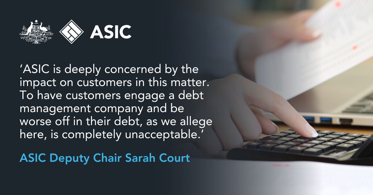 David Locke on LinkedIn: ASIC sues debt management firm Solve My Debt ... David Locke on LinkedIn: ASIC sues debt management firm Solve My Debt ...