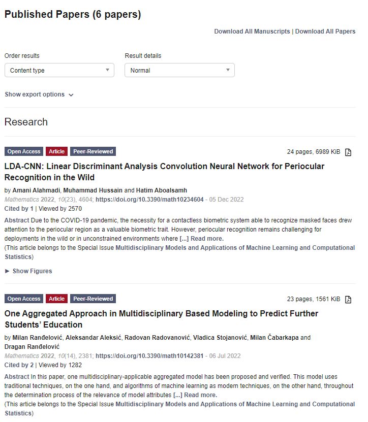Mathematics MDPI on LinkedIn: #machinelearning #computationalstatistics ... Mathematics MDPI on LinkedIn: #machinelearning #computationalstatistics ...