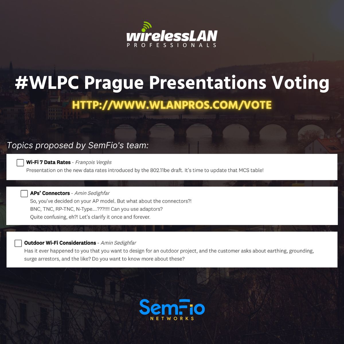 SemFio Networks on LinkedIn: #wlpc #presentations #semfio SemFio Networks on LinkedIn: #wlpc #presentations #semfio