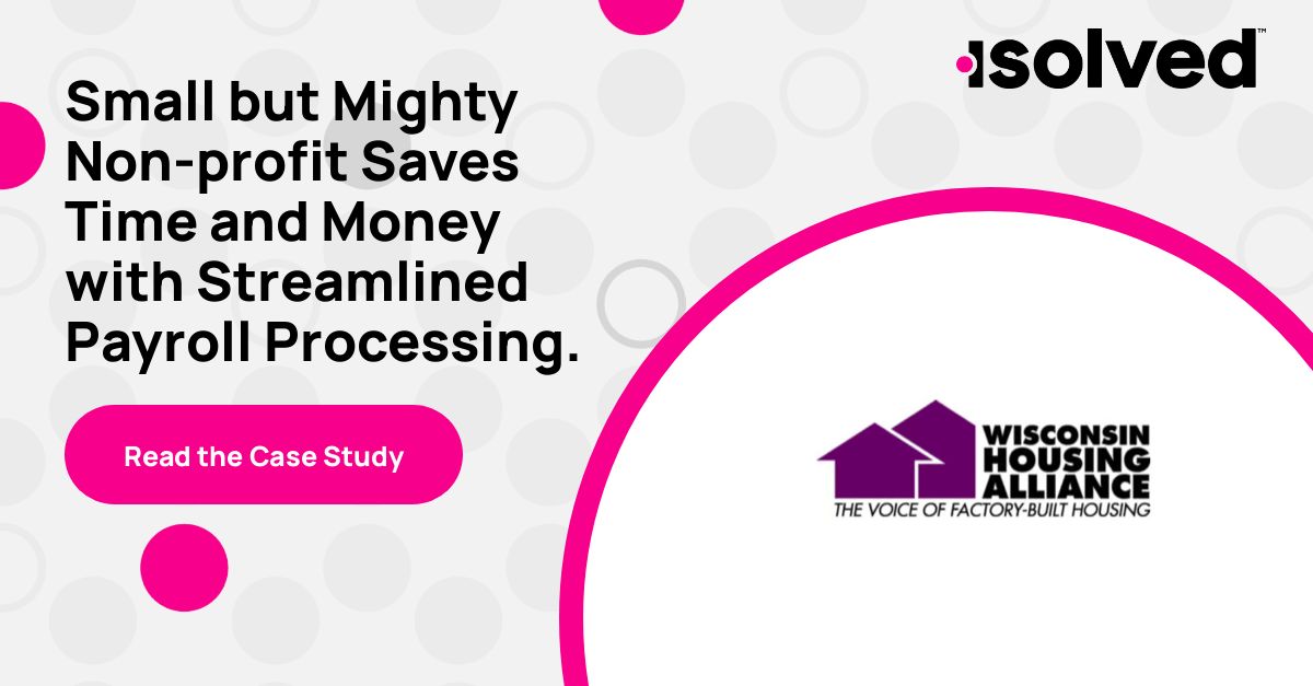 Brad Ronek on LinkedIn: Wisconsin Housing Alliance Case Study | isolved HCM Brad Ronek on LinkedIn: Wisconsin Housing Alliance Case Study | isolved HCM