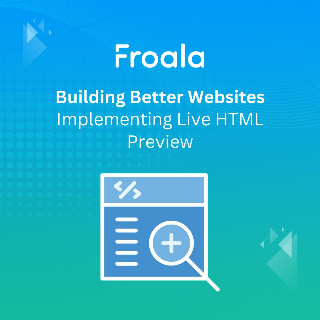 Froala on LinkedIn: #froala #webdev #html #coding Froala on LinkedIn: #froala #webdev #html #coding
