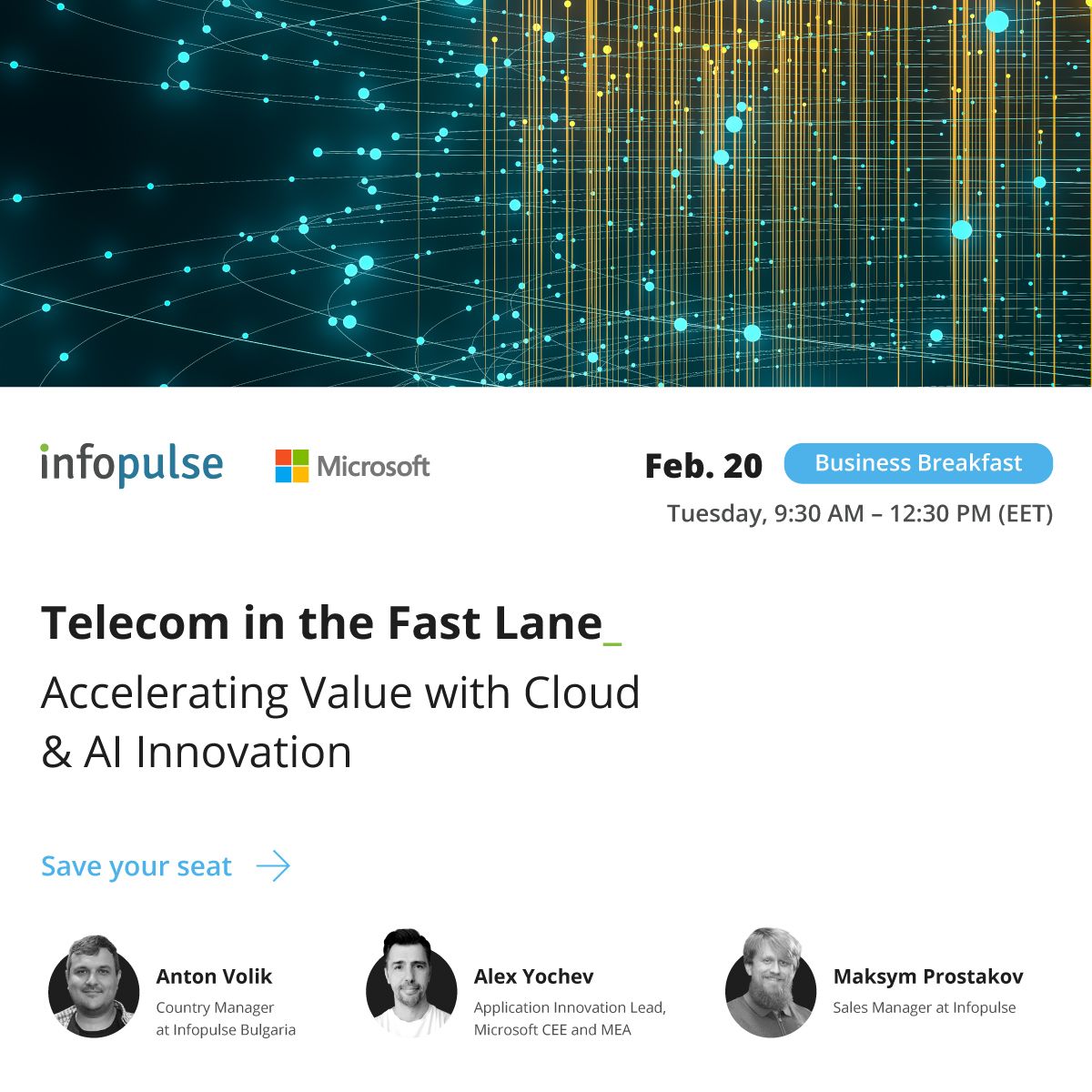Infopulse on LinkedIn: Microsoft Cloud & AI in Action: Business Event ... Infopulse on LinkedIn: Microsoft Cloud & AI in Action: Business Event ...