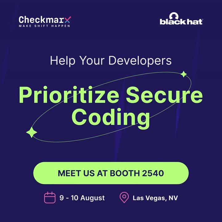 Checkmarx on LinkedIn: #appsec #applicationsecurity #bhusa #devsecops # ... Checkmarx on LinkedIn: #appsec #applicationsecurity #bhusa #devsecops # ...