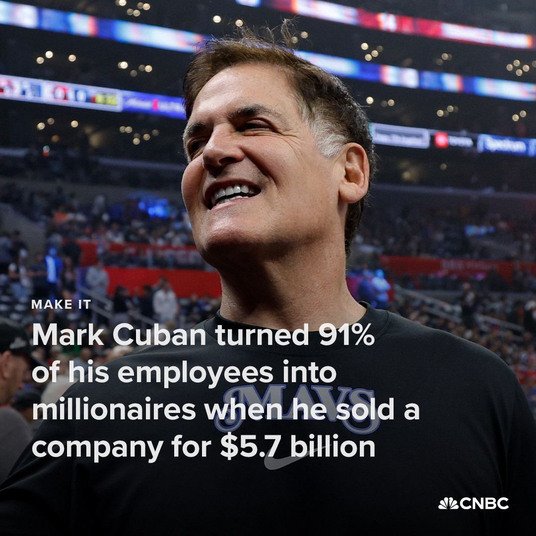 CNBC on LinkedIn: When Mark Cuban sells a business, he always sets ... CNBC on LinkedIn: When Mark Cuban sells a business, he always sets ...