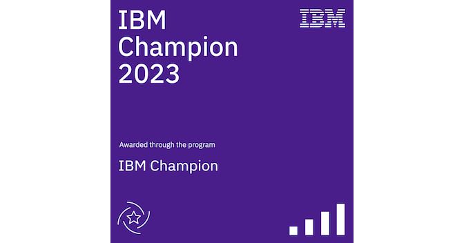 Tony Owens on LinkedIn: IBM Champion 2023 was issued by IBM to Tony Owens. Tony Owens on LinkedIn: IBM Champion 2023 was issued by IBM to Tony Owens.