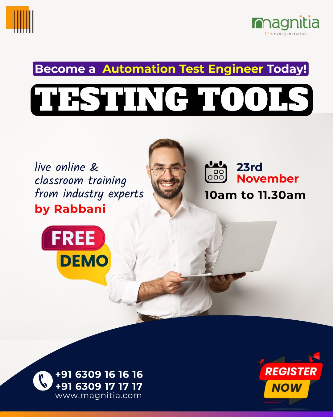 Magnitia on LinkedIn: #magnitia #testingtools Magnitia on LinkedIn: #magnitia #testingtools