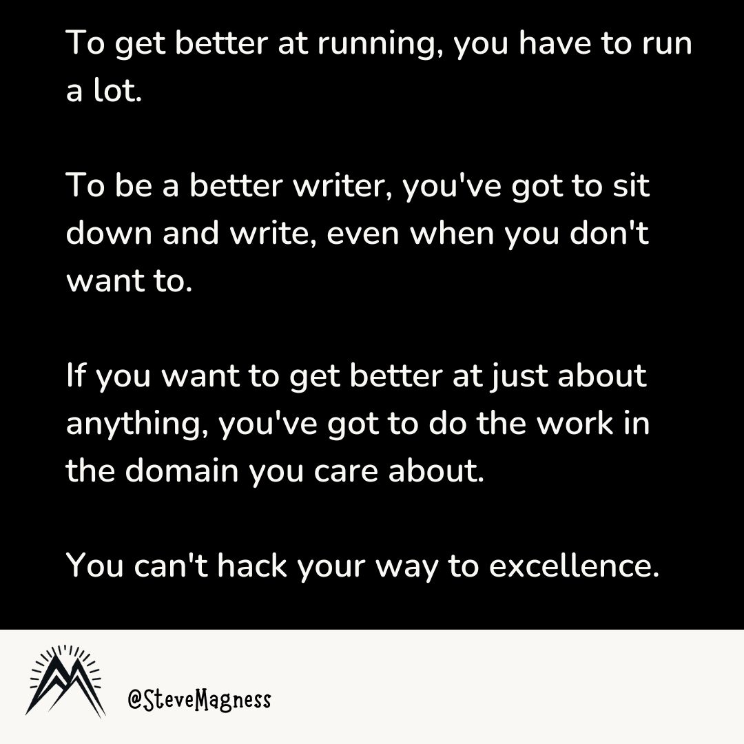 Steve Magness on LinkedIn: Stop looking for shortcuts. Don't skip steps ... Steve Magness on LinkedIn: Stop looking for shortcuts. Don't skip steps ...