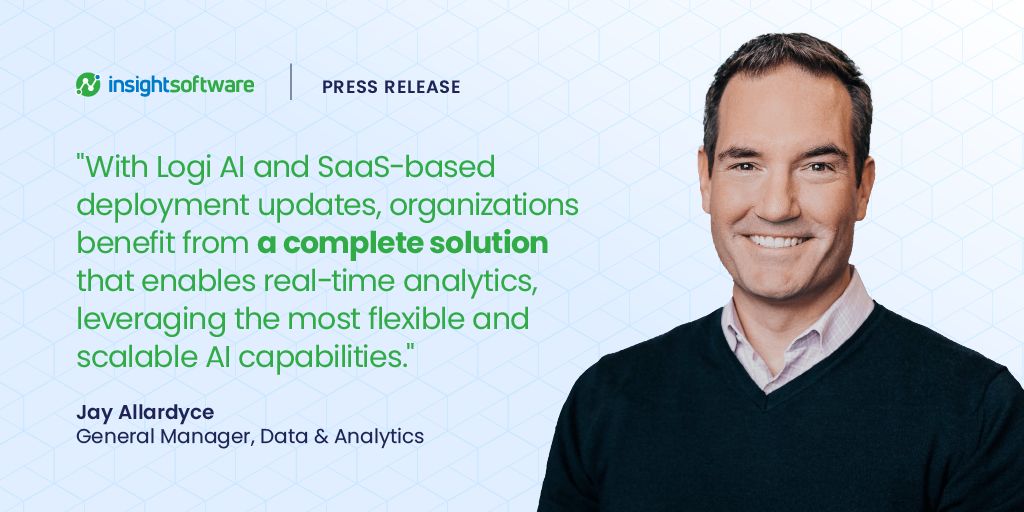 Eric Nelson on LinkedIn: Logi analytics suite to add new GenAI, SaaS ... Eric Nelson on LinkedIn: Logi analytics suite to add new GenAI, SaaS ...