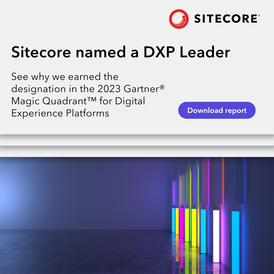 Sitecore on LinkedIn: Sitecore named a leader in the 2023 Gartner ... Sitecore on LinkedIn: Sitecore named a leader in the 2023 Gartner ...