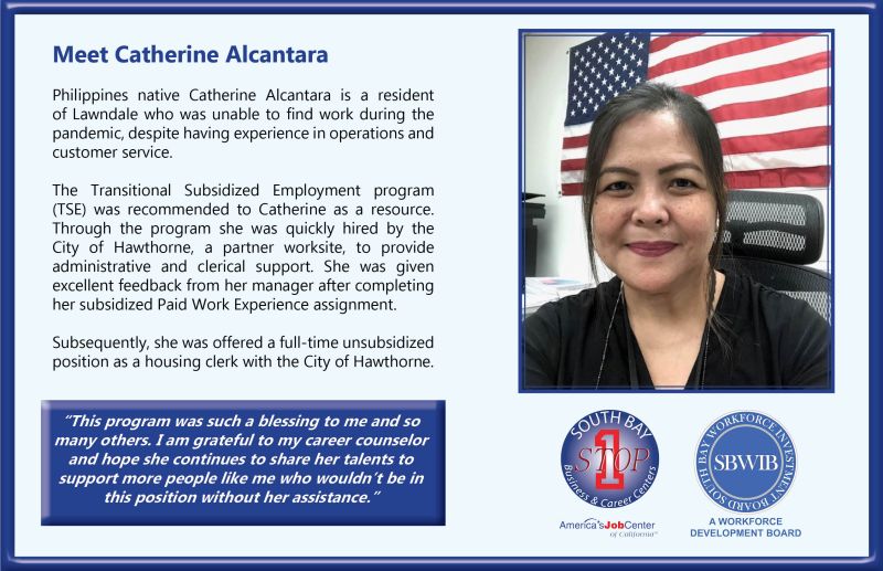 South Bay Workforce Investment Board on LinkedIn: #successstory # ... South Bay Workforce Investment Board on LinkedIn: #successstory # ...