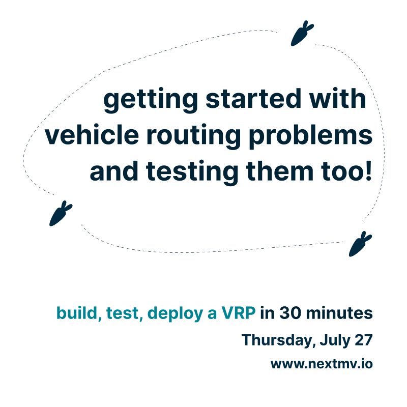 Nextmv on LinkedIn: Getting started with vehicle routing problems (VRPs ... Nextmv on LinkedIn: Getting started with vehicle routing problems (VRPs ...